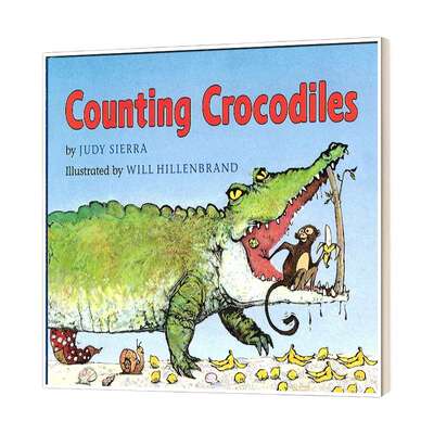 英文原版 Counting Crocodiles  数鳄鱼 儿童英文绘本 英文版 进口英语原版书籍