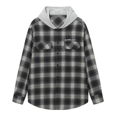 AFGK25SS美式复古格纹长袖衬衫