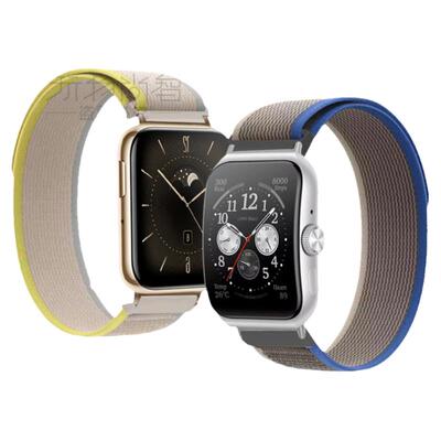适用oppo watchX2磁吸X3野径回环式尼龙表带watch3运动se智能2手表oppowatch4Pro可替换腕带运动男女款