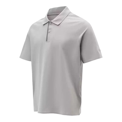 Adidas/阿迪达斯正品新款男浅灰色轻盈吸湿经典短袖Polo衫KG0819