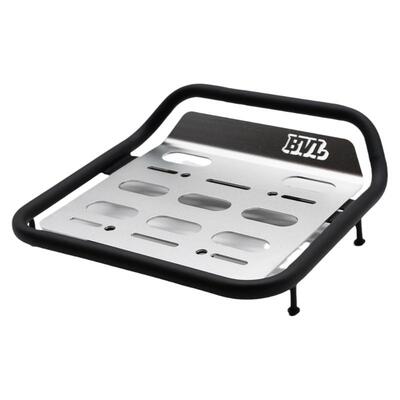 适用于本田幼兽CC110改装不锈钢管前货架 铝合金板置物架 BVL改装