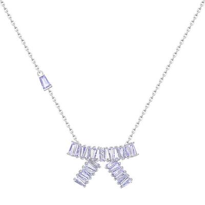 MMAGPY蝴蝶结项链吊坠纯银