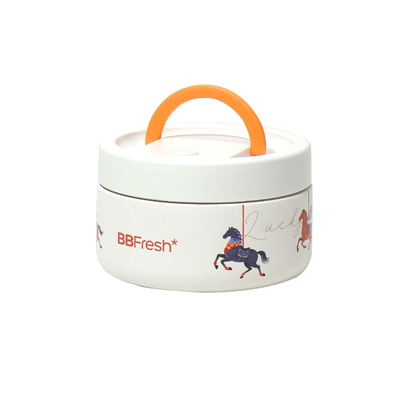 宝得鲜旋转木马保温饭盒马年新款