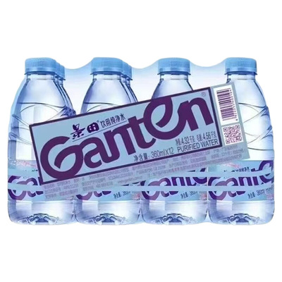 纯净水饮景田整箱360ml小瓶