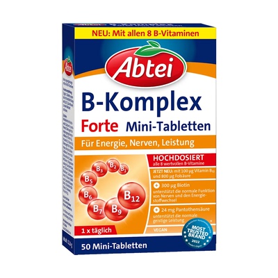 德国AbteiB族维生素50粒熬夜