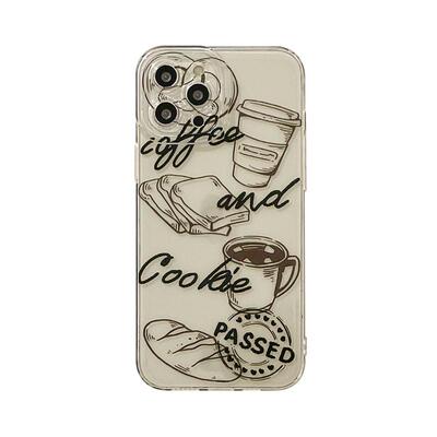 benefit法式餐点咖啡面包17适用于iphone16promax苹果15PRO手机壳13新款14套12个性11透明xsmax硅胶xr防摔8p