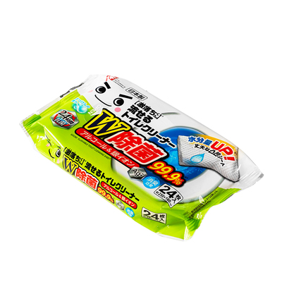 日本LEC马桶清洁除菌湿巾家用