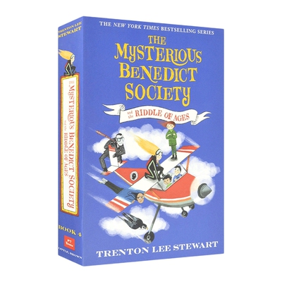 英文原版 The Mysterious Benedict Society and the Riddle of Ages 天才神秘会社4 英文版 进口英语原版书籍