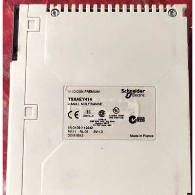 议价TSXAEY414施耐德PLC模拟量四路输入模块主板 全新二手都有现