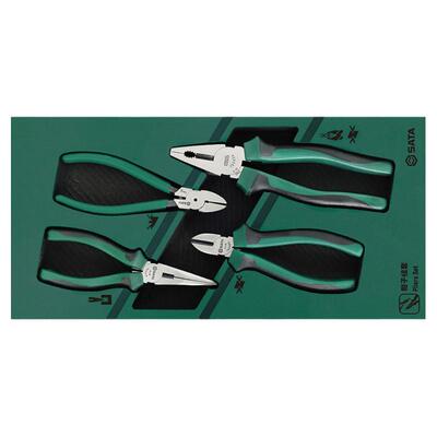 Sata/世达4件钳子工具托套装