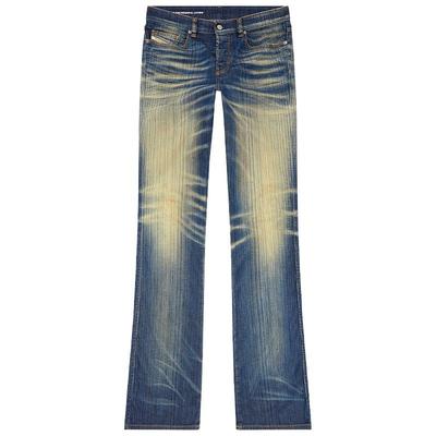 [折扣]DIESEL男士D-BUCK中腰修身微喇牛仔裤A1222109J46