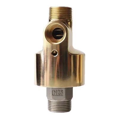 冷却辊用内管旋转式冷却水双向旋转接头铜HSX20/25/32/40/50HS-xf