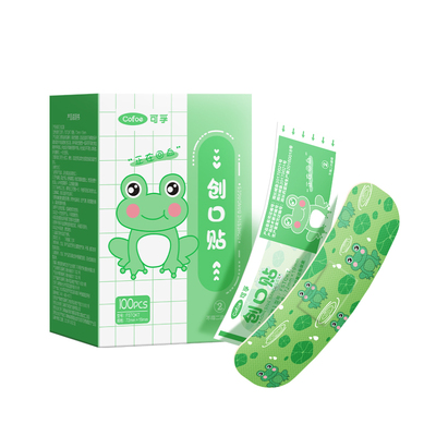 可孚医用儿童小青蛙创口贴100片