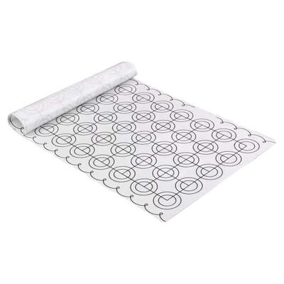 泡芙曲奇垫可裁剪耐高温马卡龙硅胶垫烤箱硅胶垫60x26cm易清洗