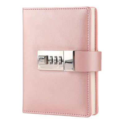 便携a7带锁日记本密码本便携送礼