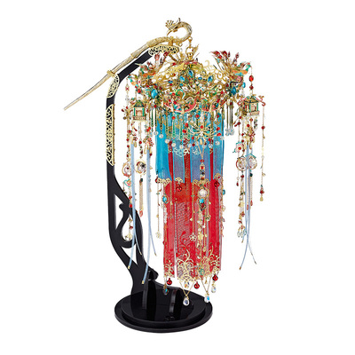 钢达绛纱灯金属拼装模型