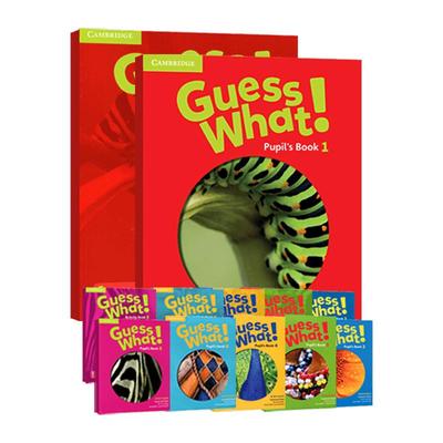 剑桥少儿英语GuessWhat英语教材