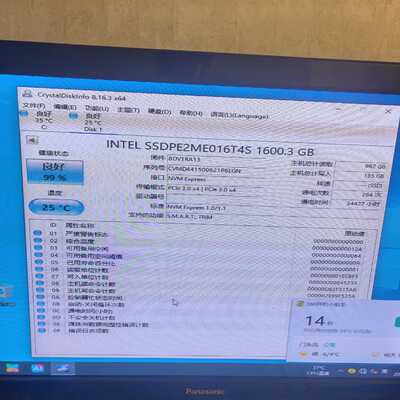 英特尔P36051.6TU.2NVMESSD固态