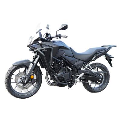 适用本田NX400保险杠改装全包围护杠上下碳钢防撞防摔杠无损安装