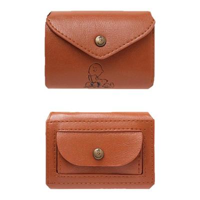 ins风日单杂志附录款钱包史努比