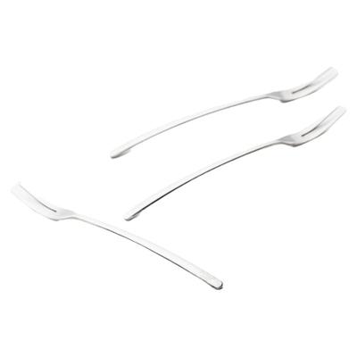 德国plazotta不锈钢咖啡勺水果叉