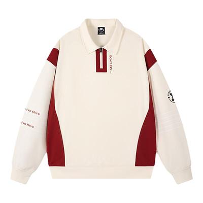 【周深同款】刺绣加绒polo卫衣