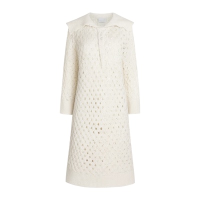 sly慵懒风松弛感日系绞花针织衫