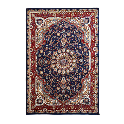地毯波斯民族机织丙纶红蓝经典