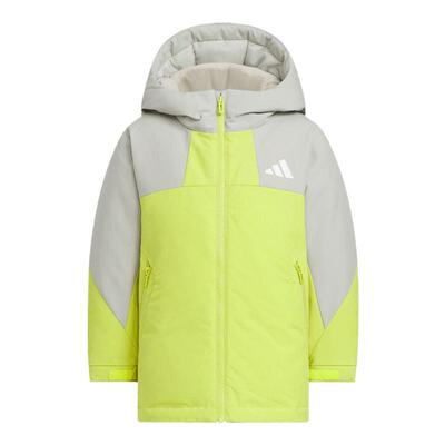 滔搏adidas阿迪达斯男小童运动训练保暖连帽羽绒服外套KC5413