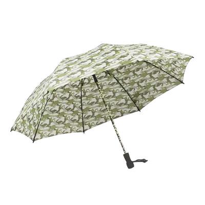 超轻超强防风迷彩伞面长柄晴雨伞