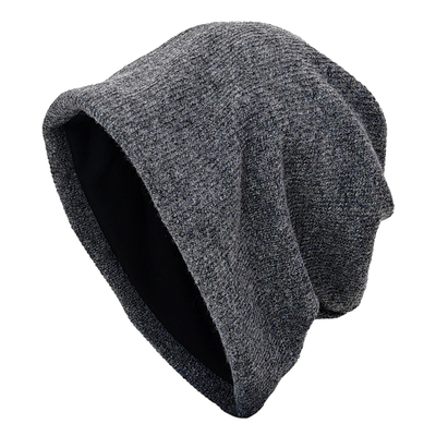 毛线针织帽百搭堆堆帽冷帽子秋冬季保暖男加大头围女加大码月子帽