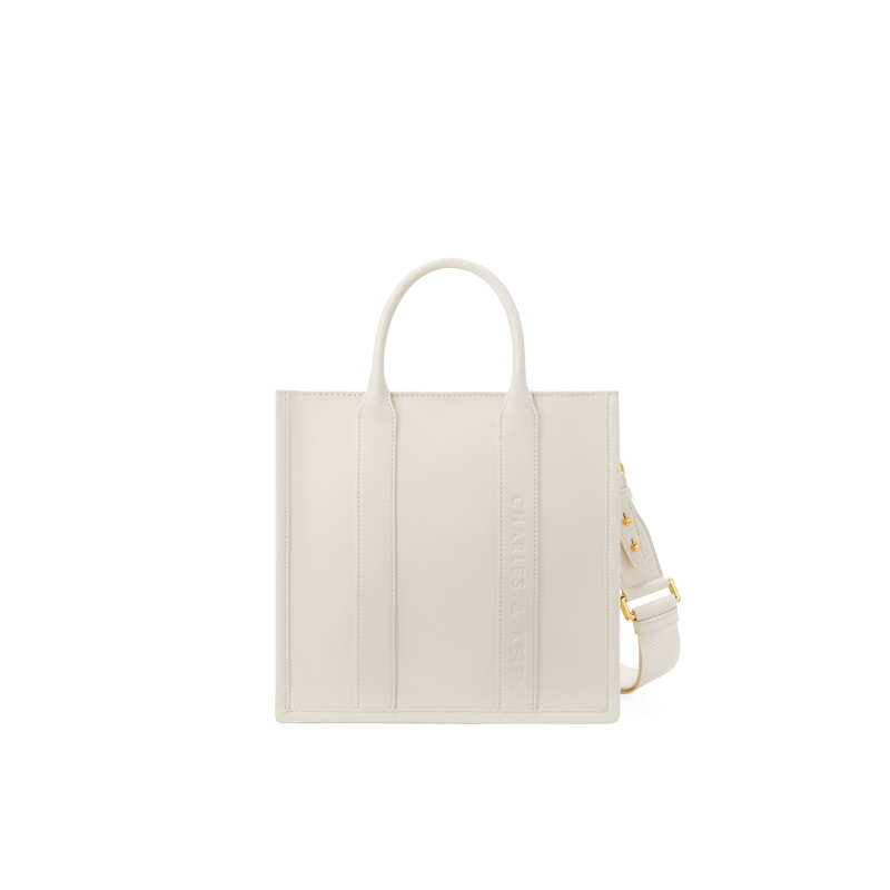 CHARLES&KEITH23夏季新品CK2-30782088柔软子母手提单肩托特包女_虎窝淘