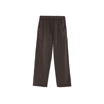 秋冬加绒裤子男士宽松垂感休闲裤