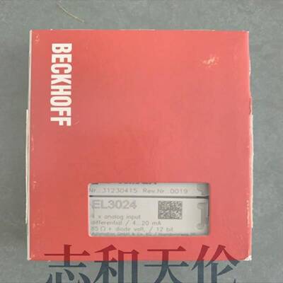 配件Plc El3024 4x Analog Input Differential 420ma New for Wa
