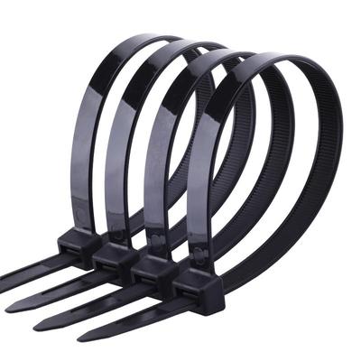 黑色扎带尼龙添翼大号扎带批发