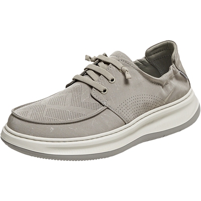 百思图商场同款男布鞋