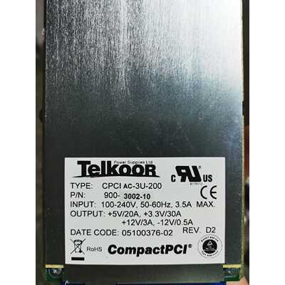 议价TeIKOOR电源CPCIAC3U200电源PC可维修