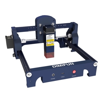 小型激光雕刻机DIMIFUN D9台式金属打标 木材皮革 DIY 雕刻切割机