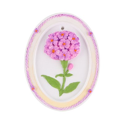 创意香薰石膏花牌涂色diy手工