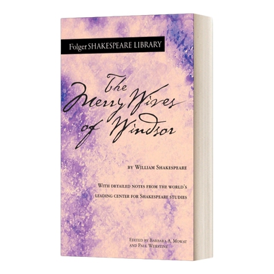 英文原版 The Merry Wives of Windsor 温莎的风流娘儿们 英文版 进口英语原版书籍