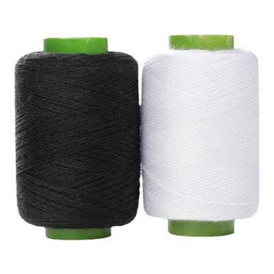 家用黑白缝衣线缝纫机线小卷红白色宝塔线402手缝针线手工缝纫线