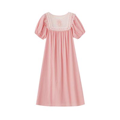 CABRIDA/嘉德丽亚短袖棉睡裙