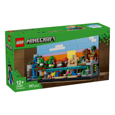 乐高我的世界迷你生物群系新款