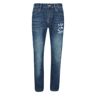 vjc25夏季新款男装时尚牛仔裤