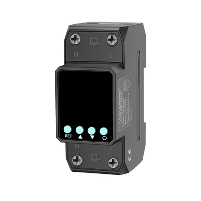 智能过欠压保护器自复式断电延时过流限流功率电表电压数显保护器