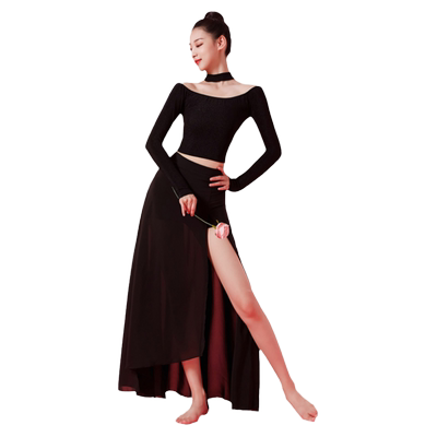 古典舞旗袍表演服装优雅