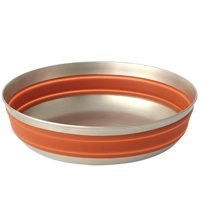 STS食品级硅胶露营野炊折叠碗碟