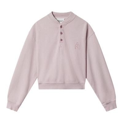 MARANT ETOILE SIMONY 徽标棉质圆领运动衫