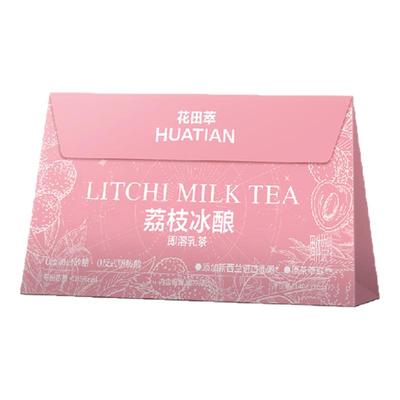 花田萃丨荔枝冰酿轻乳茶