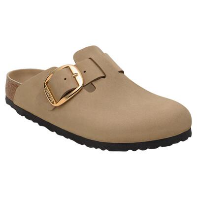 BIRKENSTOCK勃肯涂油皮包头拖鞋